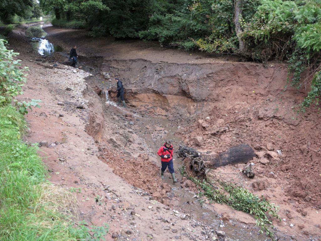 Breach at Dutton – Trent & Mersey Canal Society